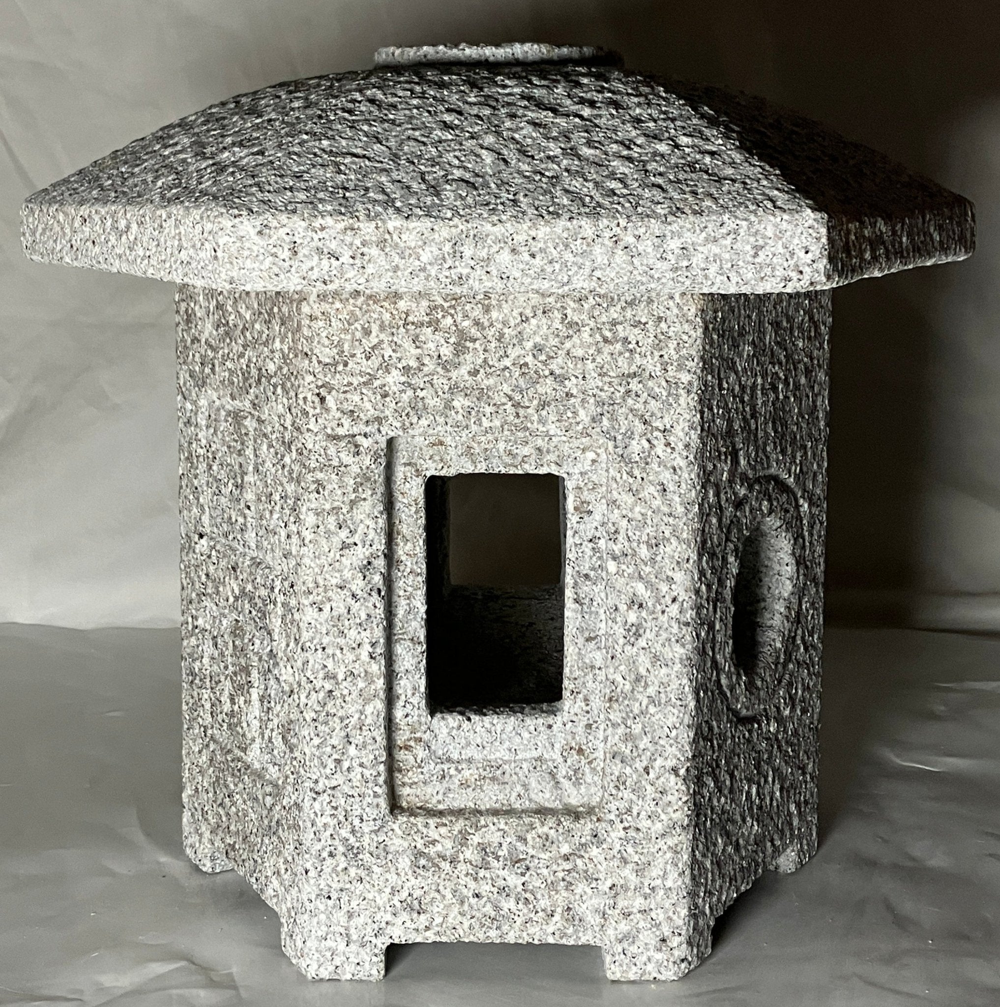 Zen Stone Lantern Sunshouan Tourou Small Granite Japanese Garden Ornam ...